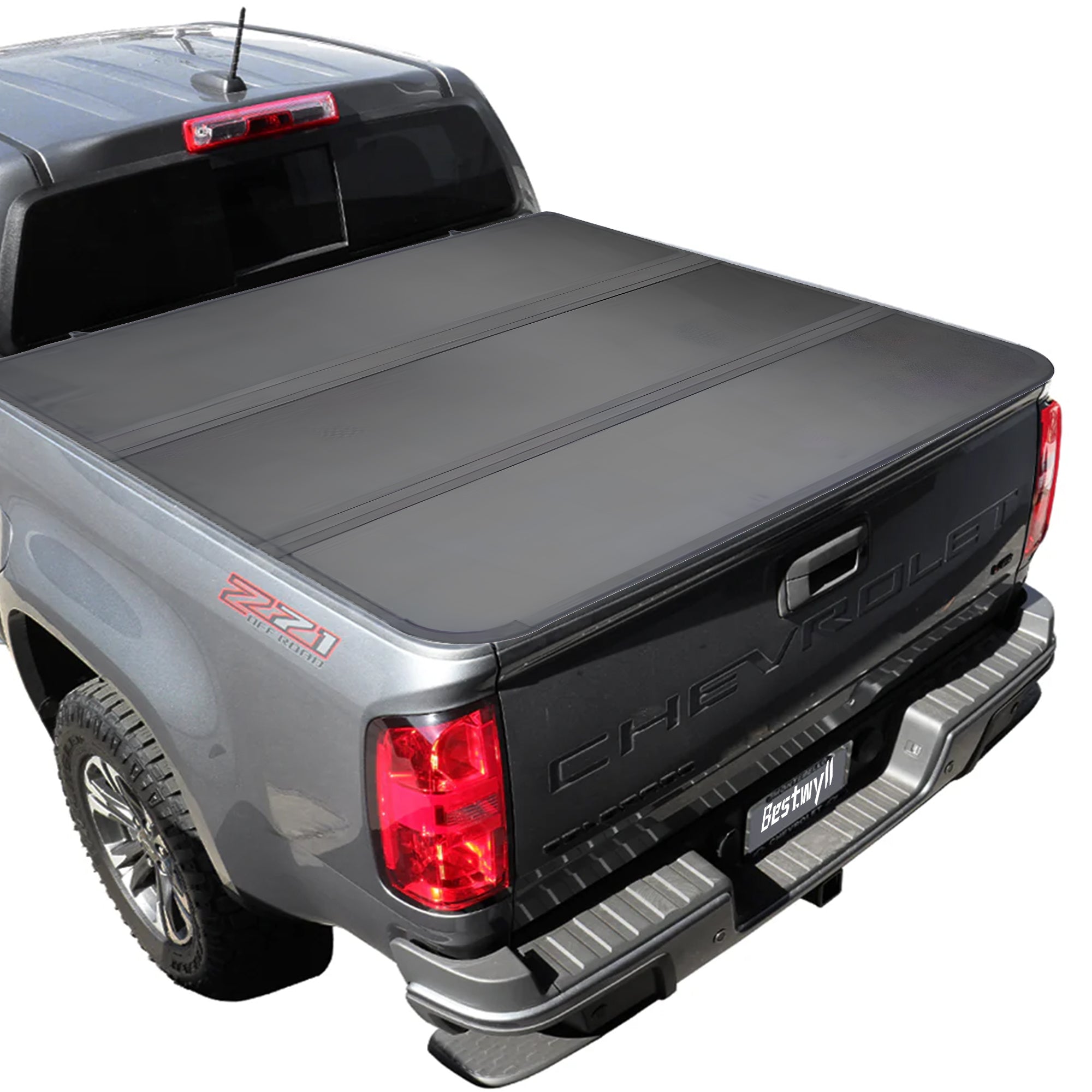 Chevrolet Colorado Hard Tri-Fold Tonneau Cover – Road King Truck ...